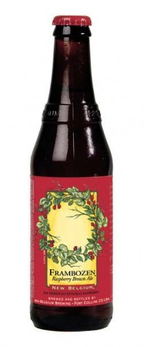 Frambozen Raspberry Brown Ale, New Belgium Brewing Co - OUT FRONT