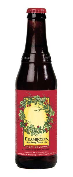 Frambozen Raspberry Brown Ale, New Belgium Brewing Co - OUT FRONT