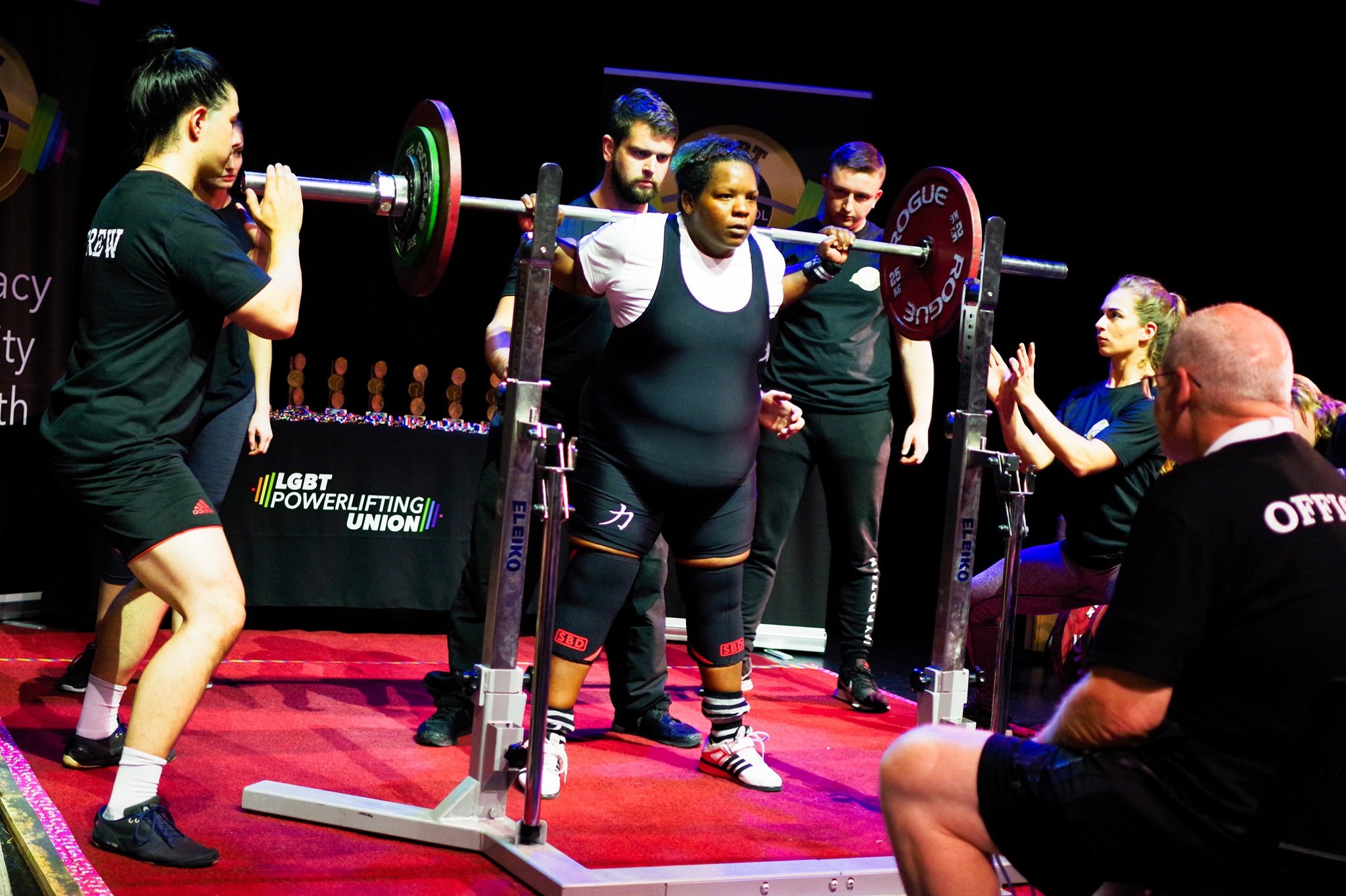 Powerlifting with the Pros - OUT FRONT