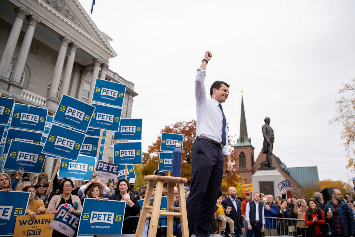 Buttigieg Bests his Boss in Voter Poll - OUT FRONT