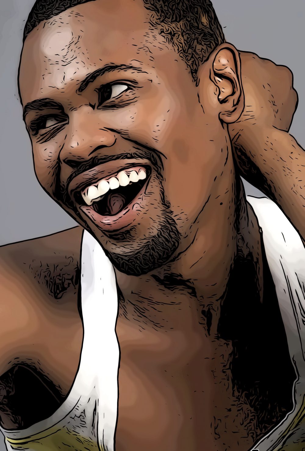 Dwight Allen O'Neal by Rick Day - 2 - OUT FRONT