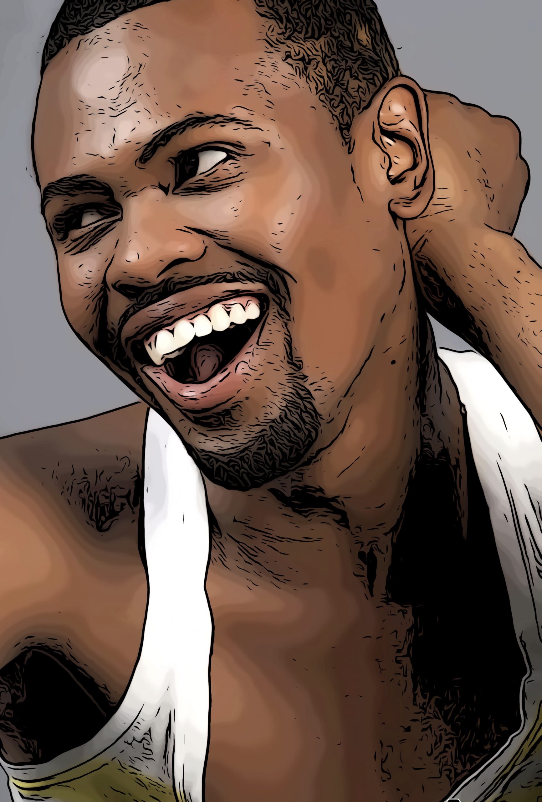 Dwight Allen O'Neal by Rick Day - 2 - OUT FRONT