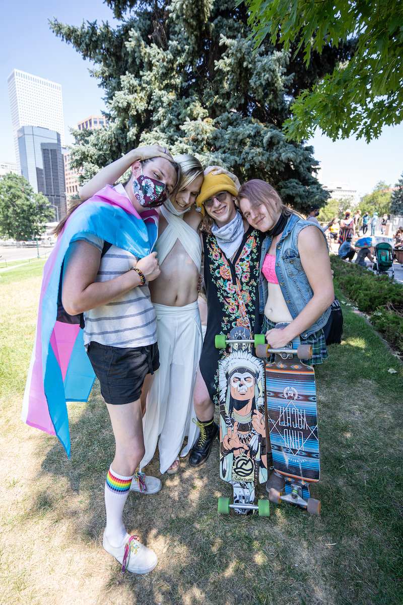 March 4 Trans Rights in Denver - OUT FRONT