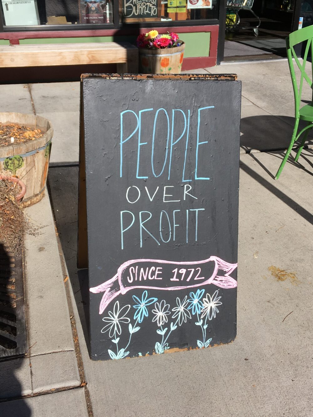 Our Local Food Co-Op: Sticking it to Bezos Since 1972 - OUT FRONT