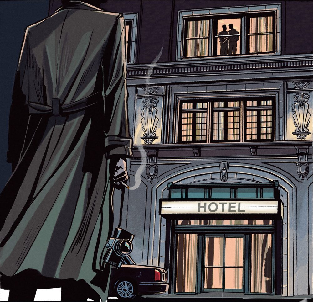 Actor Brian Hutchison Talks New Noir Audio Drama - OUT FRONT