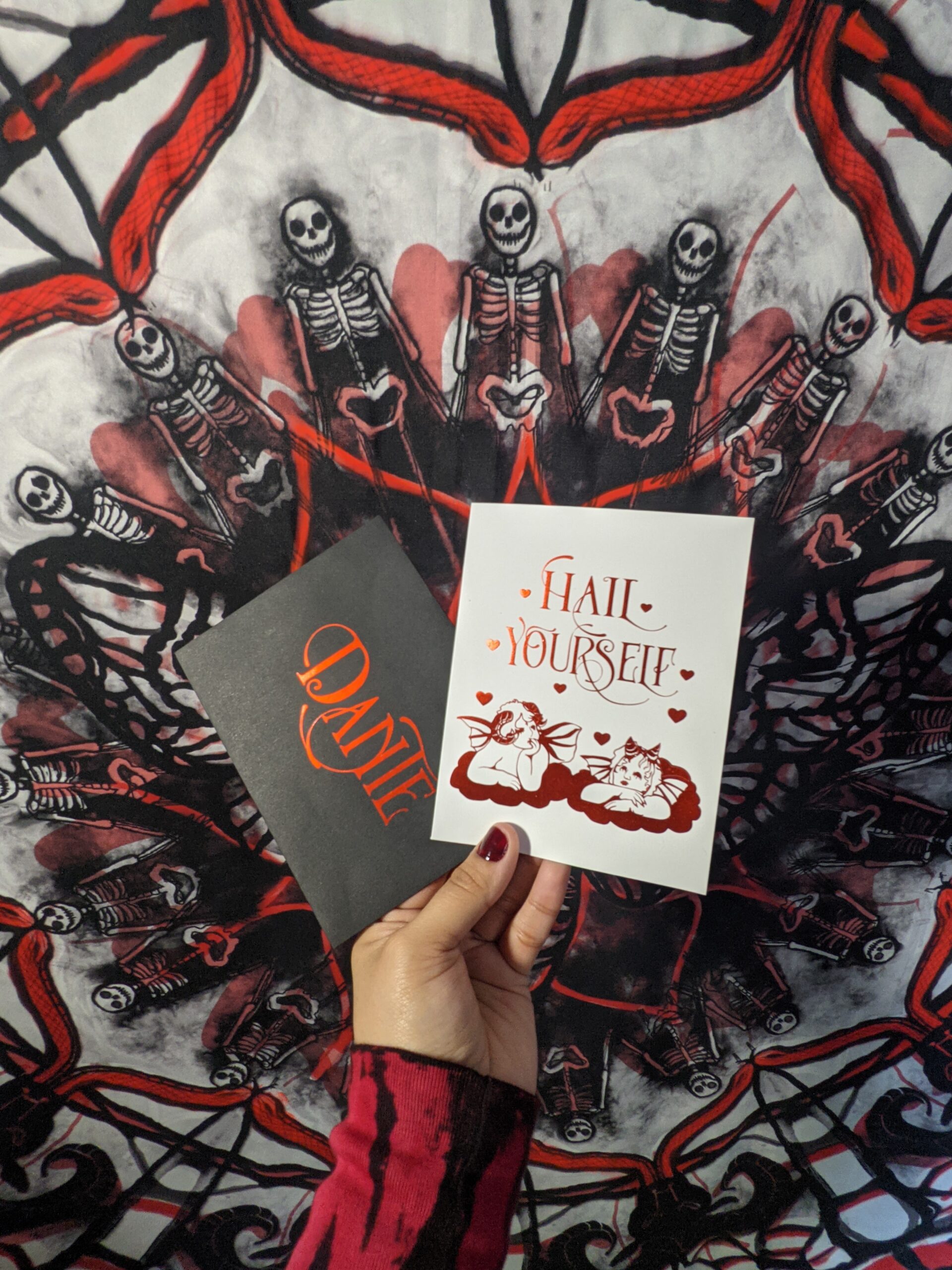 hail-yourself-greeting cards (1) - OUT FRONT