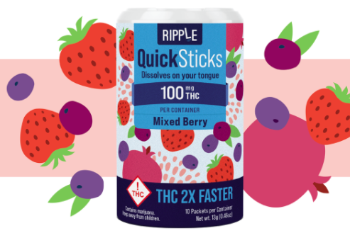 Ripple Mixed Berry QuickSticks - OUT FRONT