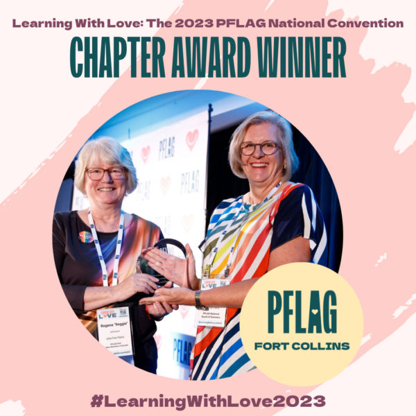 PFLAG National Awards Fort Collins Branch - OUT FRONT