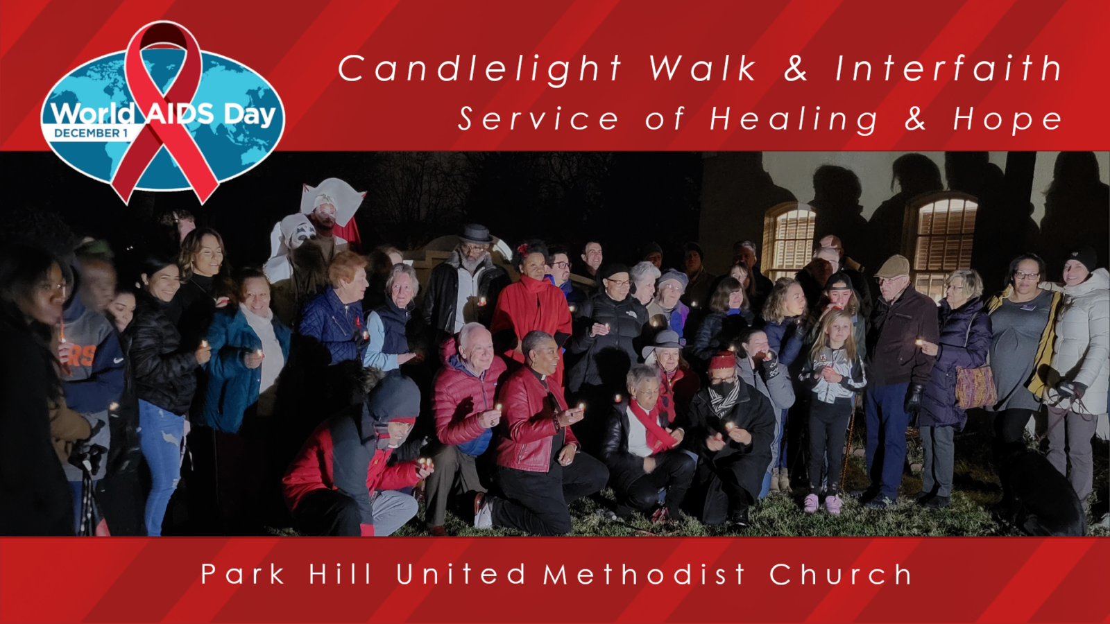 Commemorating World AIDS Day 2024 in Denver - OUT FRONT