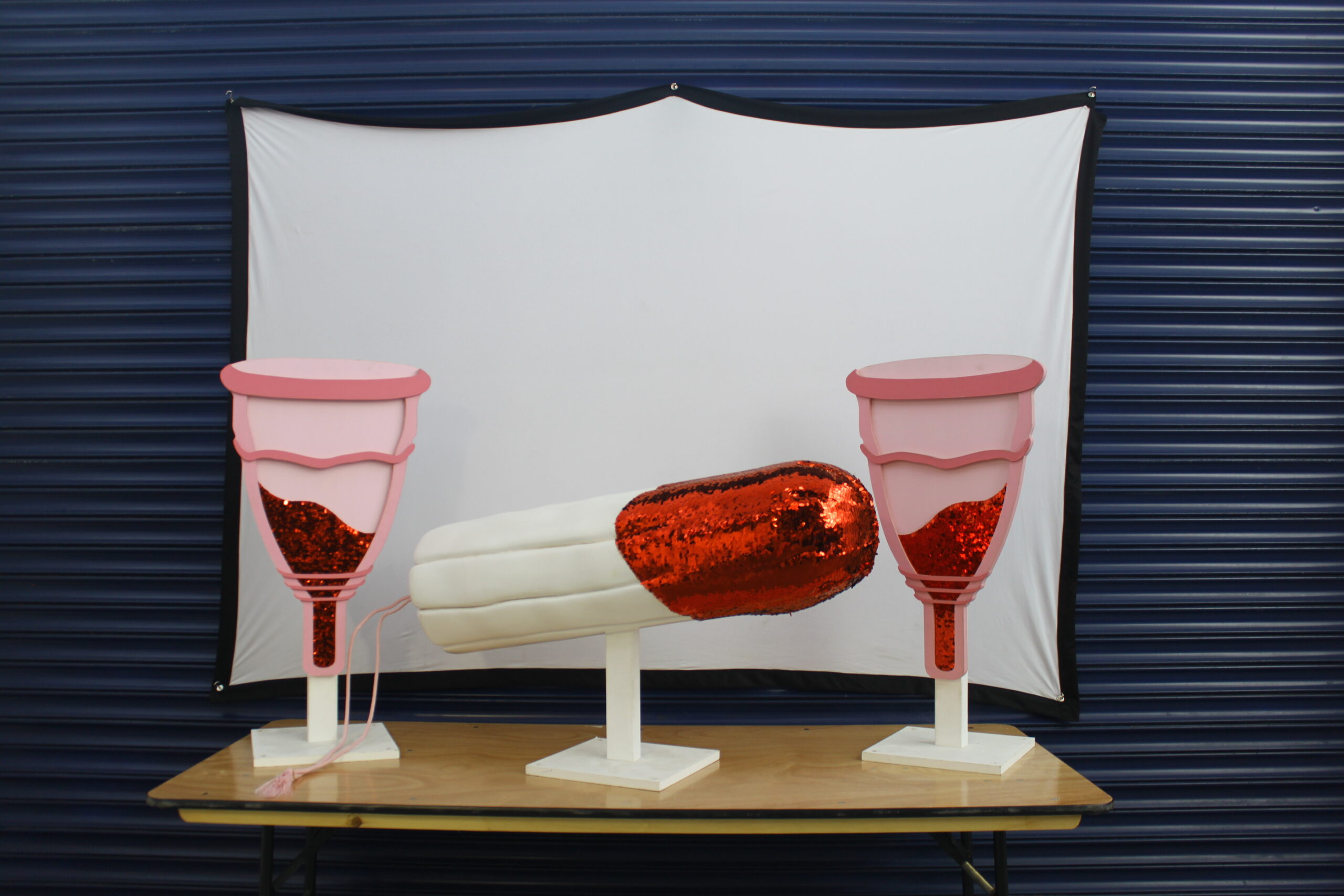 Glampon by Sam Dawood Vagina Museum 2024 - OUT FRONT