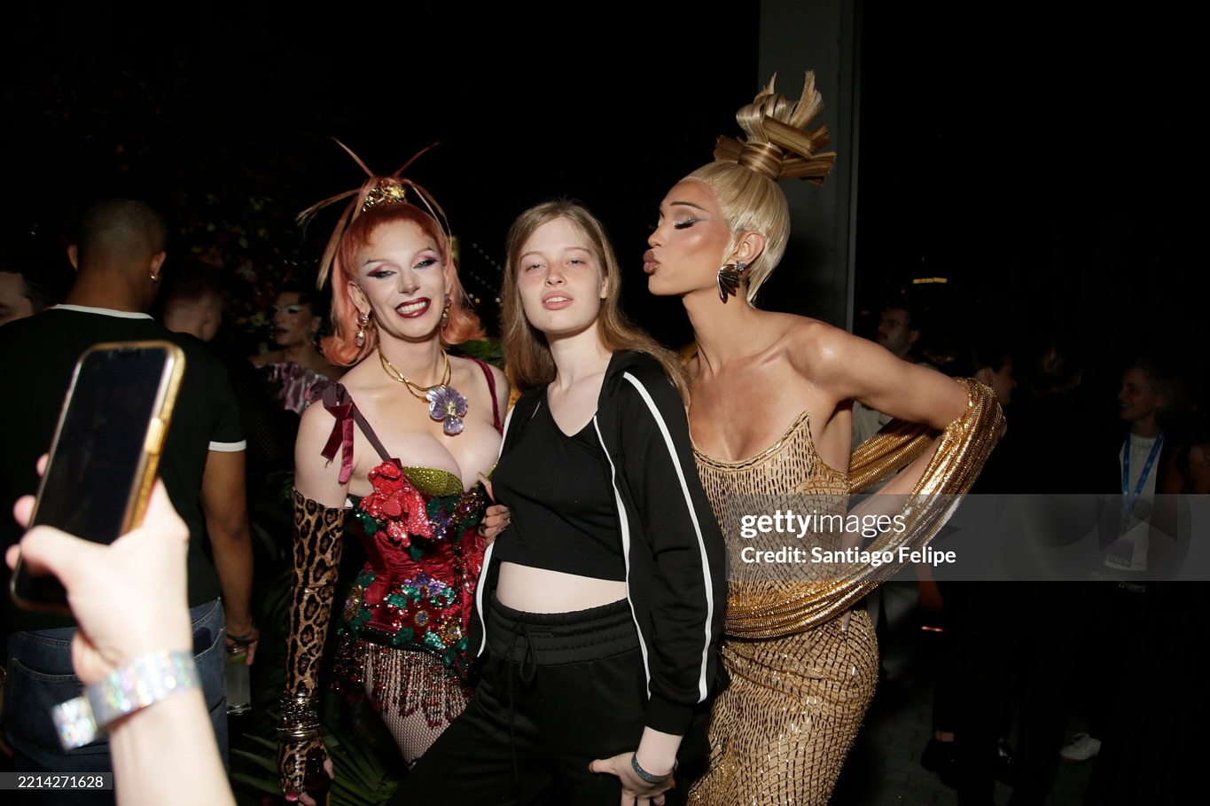 Vivian Wilson Shares BTS Photos with 'Rupaul's Drag Race' Queens