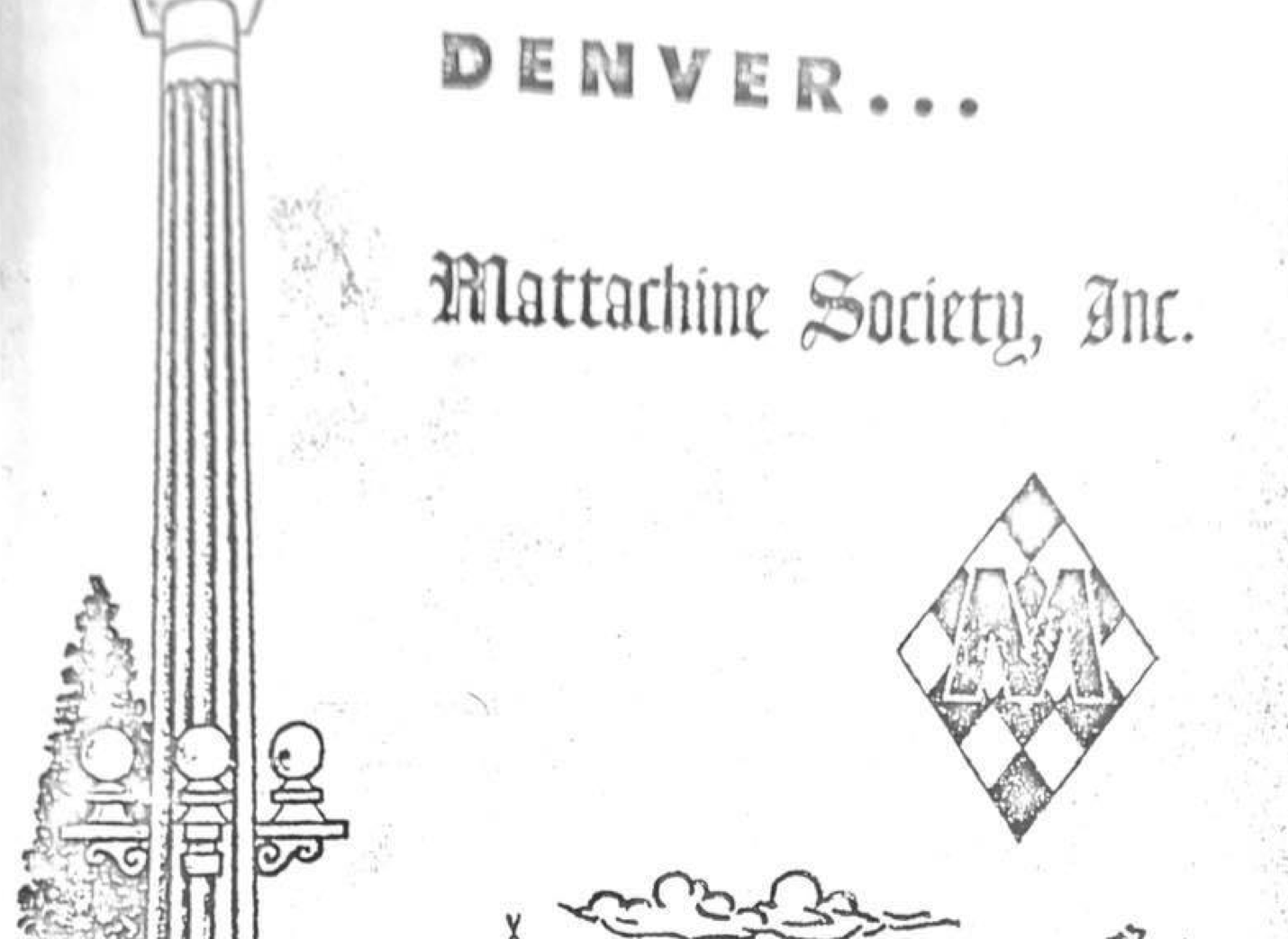 Mattachine Society - OUT FRONT